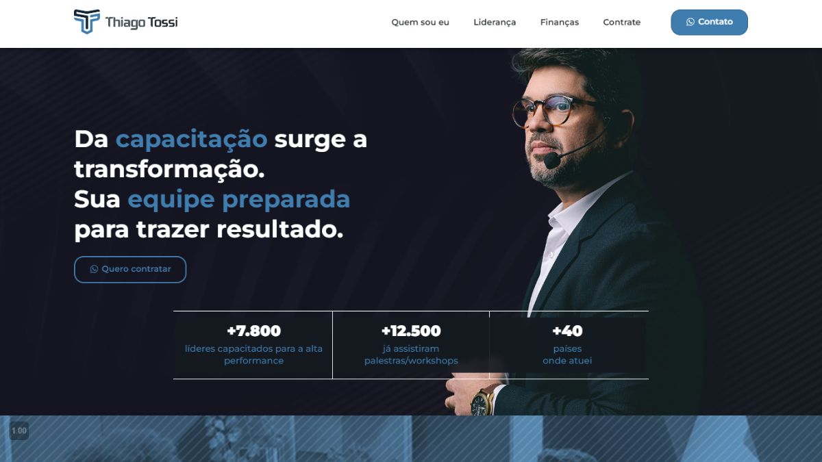 Thiago Tossi | Sua equipe preparada para trazer resultado